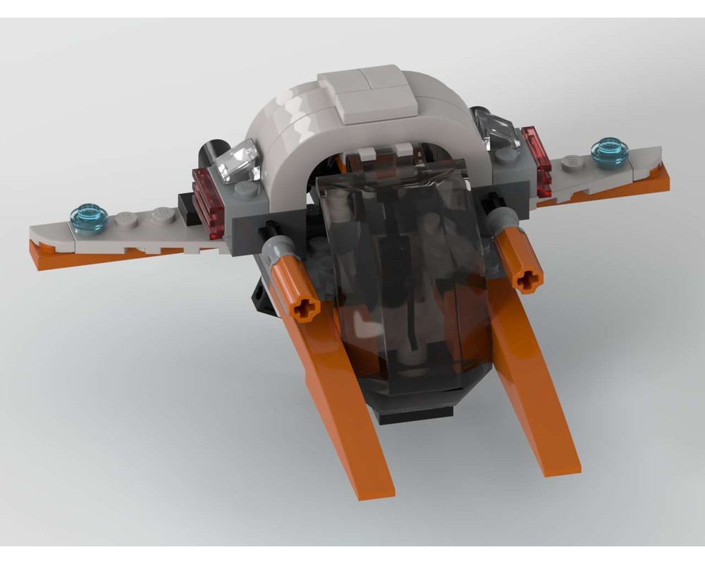 LEGO MOC Mini Starfighter by ECrawford92 | Rebrickable - Build with LEGO