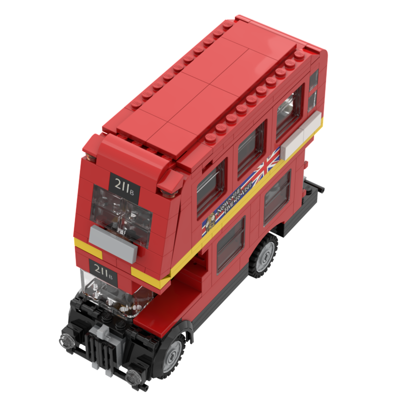 LEGO MOC Minifigure Scale London Bus by Dream Build Bricks ...
