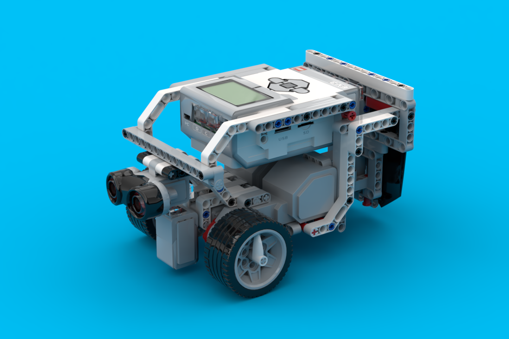 LEGO MOC 45544 Sensor Bot by EduBrickCreator | Rebrickable - Build with ...
