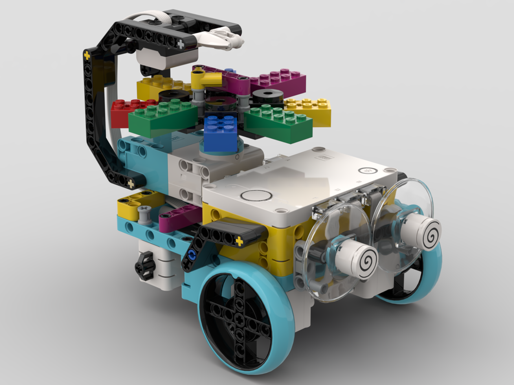 Lego Moc Color Rover By Philoo Rebrickable Build With Lego