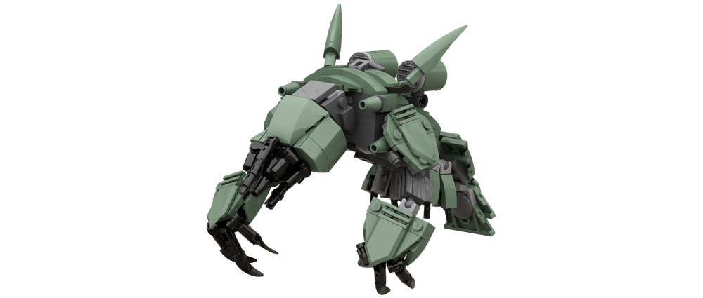 LEGO MOC Mandalorian Basilisk War Droid by Moppo | Rebrickable - Build ...