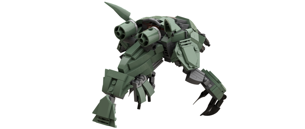 LEGO MOC Mandalorian Basilisk War Droid by Moppo | Rebrickable - Build ...