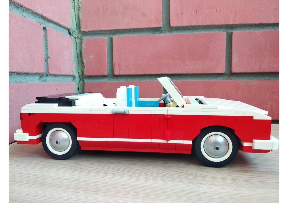 LEGO MOC 10220 Volkswagen Golf Cabrio by Kirvet | Rebrickable - Build ...