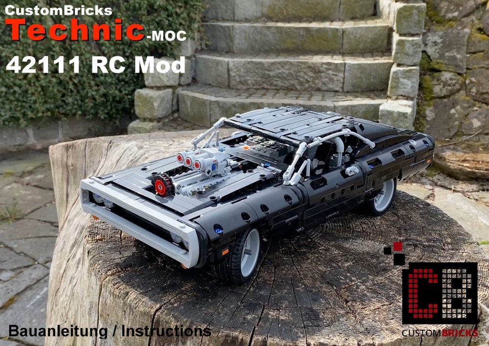 LEGO MOC Custom RC 42111 Charger by CustomBricks.de | Rebrickable ...