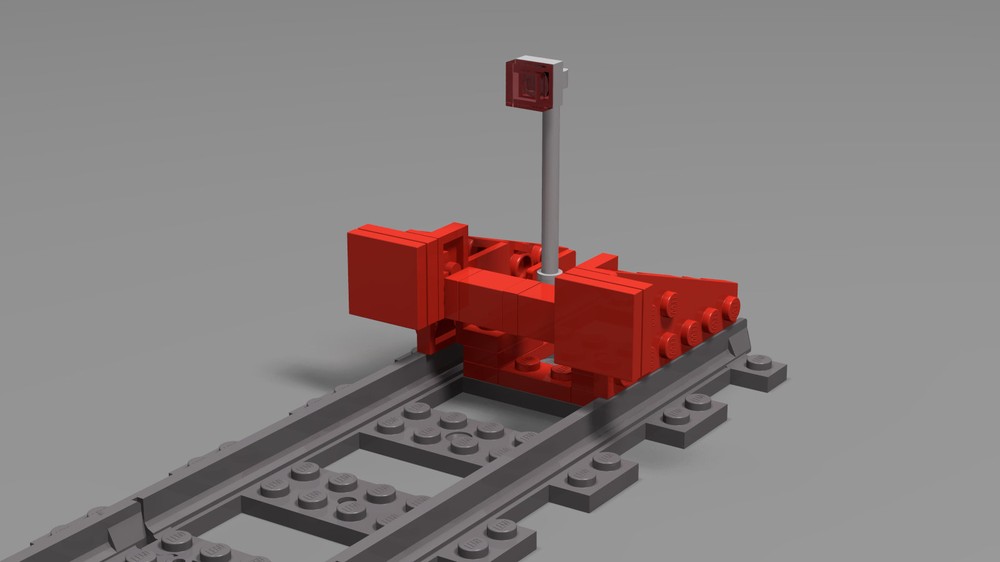 LEGO MOC Buffer Stop (Rawie type) by PsiborgVIP | Rebrickable - Build ...