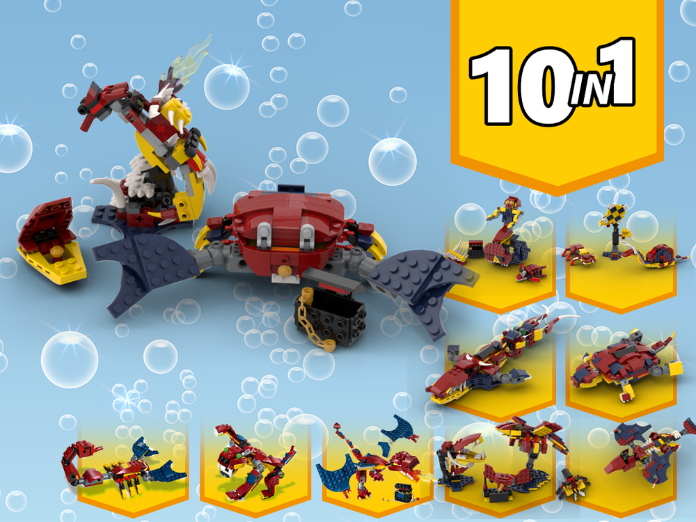 LEGO MOC 31102 Alternative Build Pack | 7 MOCs by gabizon | Rebrickable ...