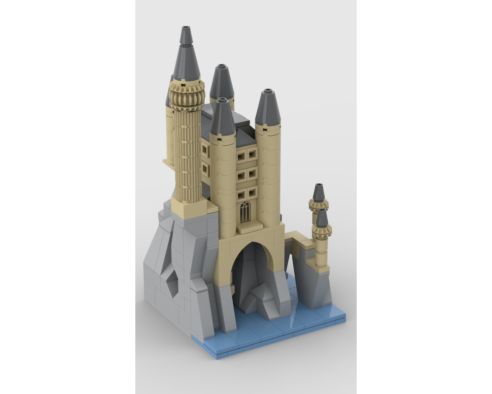 LEGO MOC Micro Castle by Woolridge | Rebrickable - Build with LEGO