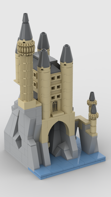 LEGO MOC Micro Castle by Woolridge | Rebrickable - Build with LEGO