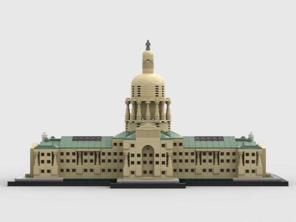 LEGO MOC Texas State Capitol Building by CluelessBricks | Rebrickable ...