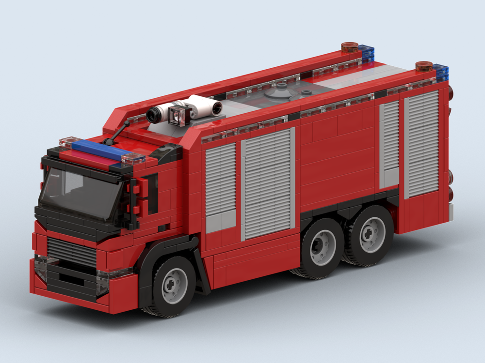 LEGO MOC GB Fire Pumper by mausbricks | Rebrickable - Build with LEGO