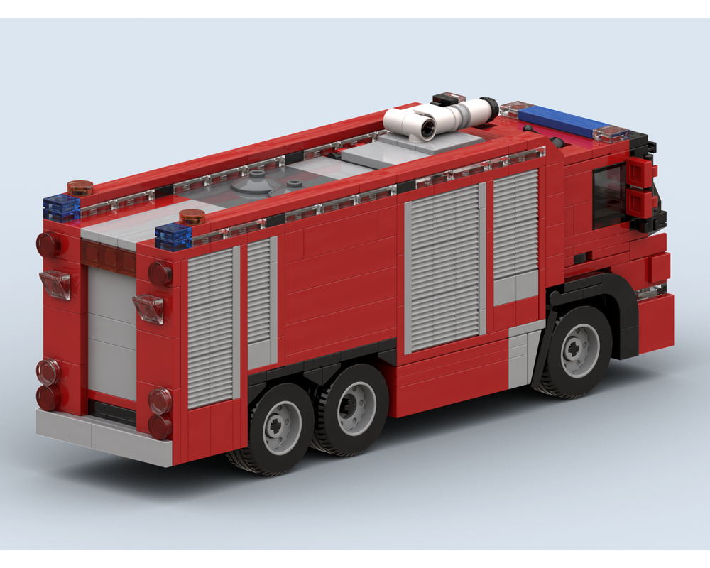 LEGO MOC GB Fire Pumper by mausbricks | Rebrickable - Build with LEGO