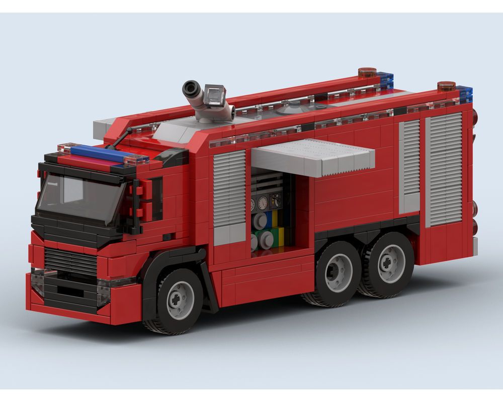 LEGO MOC GB Fire Pumper by mausbricks | Rebrickable - Build with LEGO