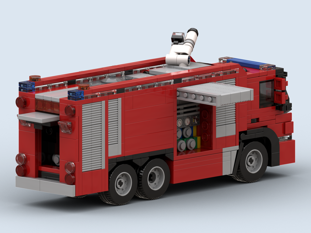LEGO MOC GB Fire Pumper by mausbricks | Rebrickable - Build with LEGO