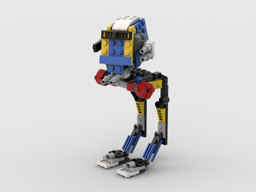 LEGO MOC 31087 - AT-ST by KlintIsztvud | Rebrickable - Build with LEGO