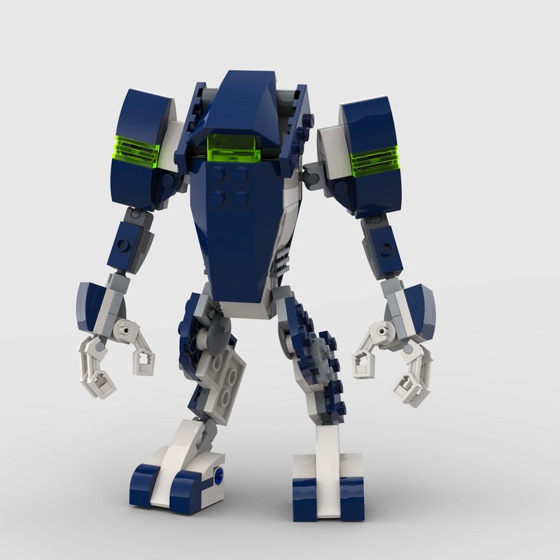 LEGO MOC Shark Mech by Samu | Rebrickable - Build with LEGO