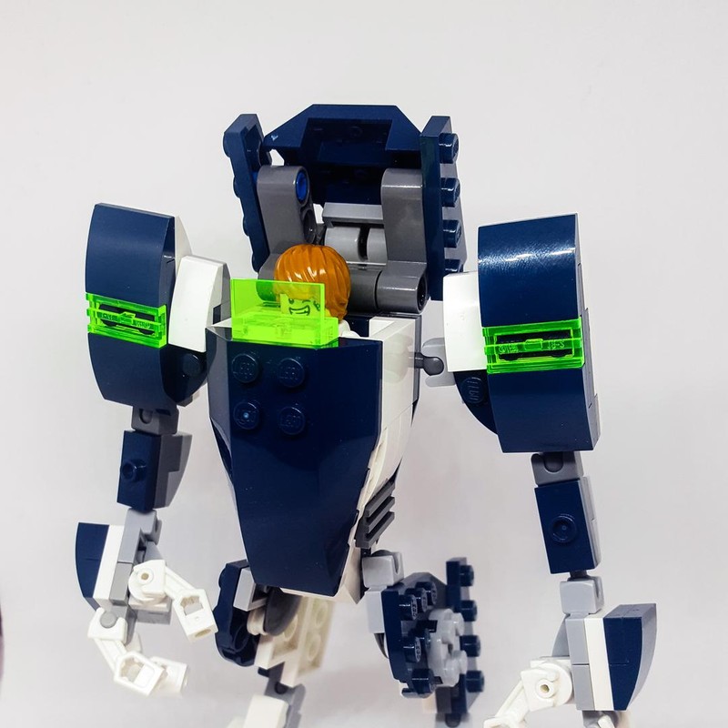 LEGO MOC Shark Mech by Samu | Rebrickable - Build with LEGO
