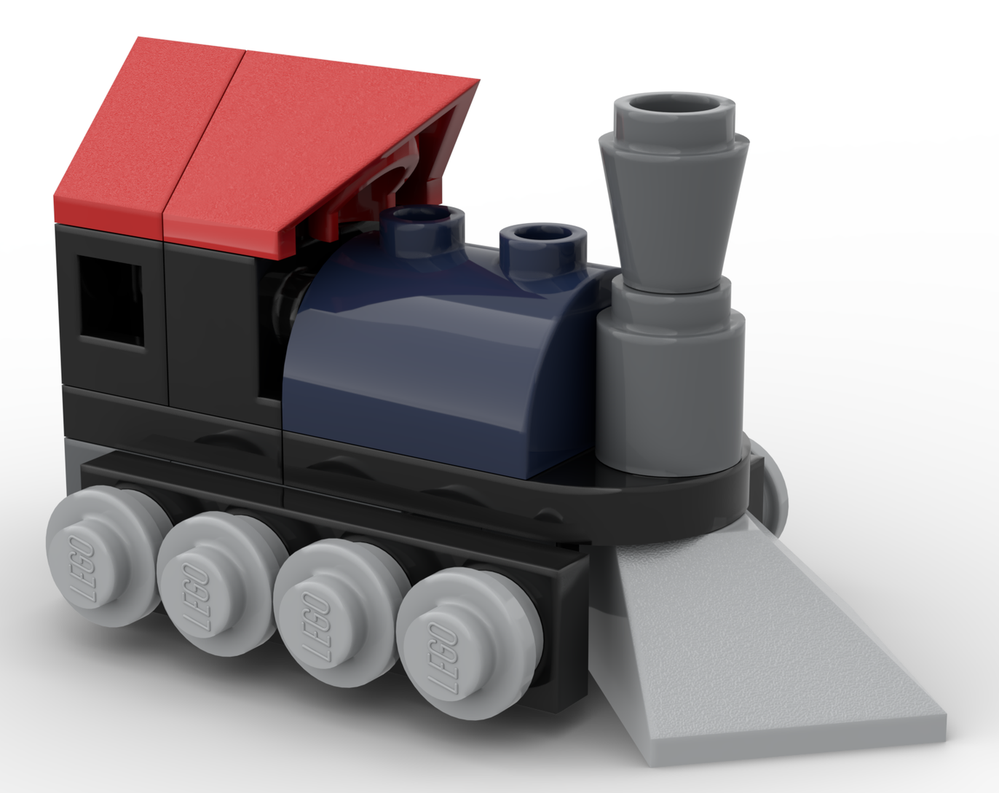 LEGO MOC Mini Train by yodakya | Rebrickable - Build with LEGO