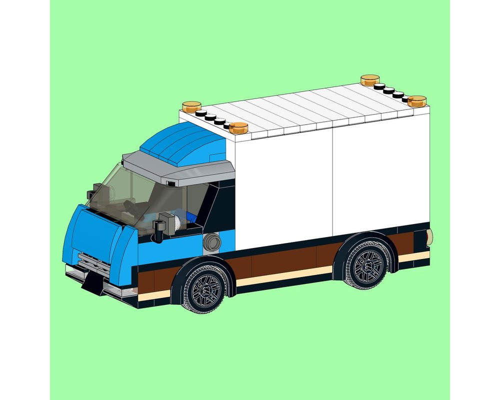 LEGO MOC City Cargo Truck by Keep On Bricking | Rebrickable - Build ...