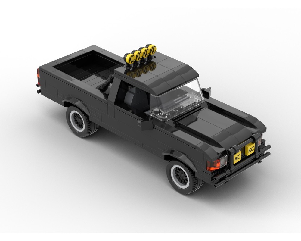 LEGO MOC Back to the Future Toyota 4x4 Pickup Truck by OneBrickPony ...