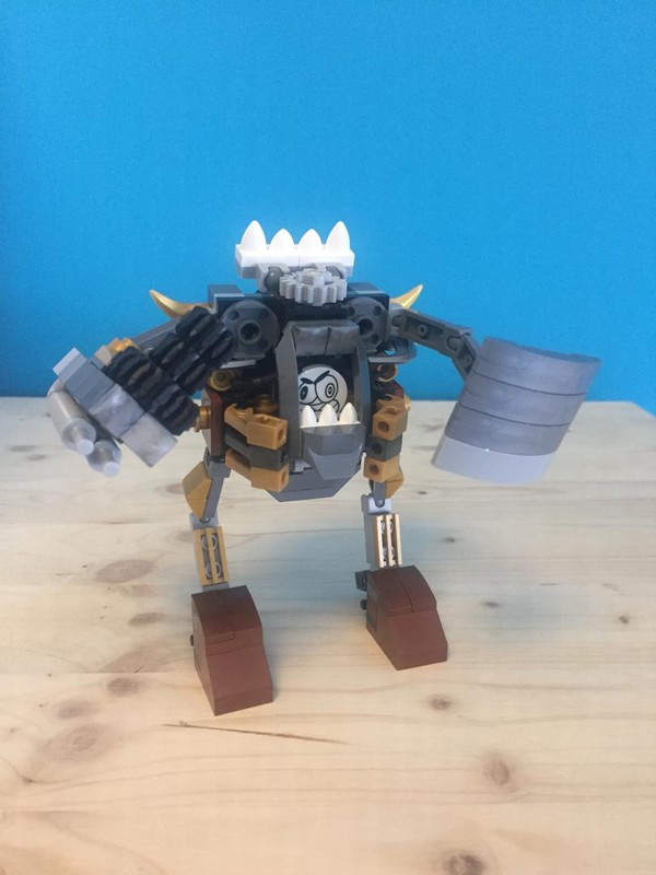 Lego Moc Mixel Klinkers Max Mech By Chricki Rebrickable Build With Lego