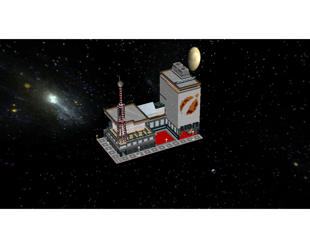 LEGO MOC Space 4D Ride by WaterBoi | Rebrickable - Build with LEGO