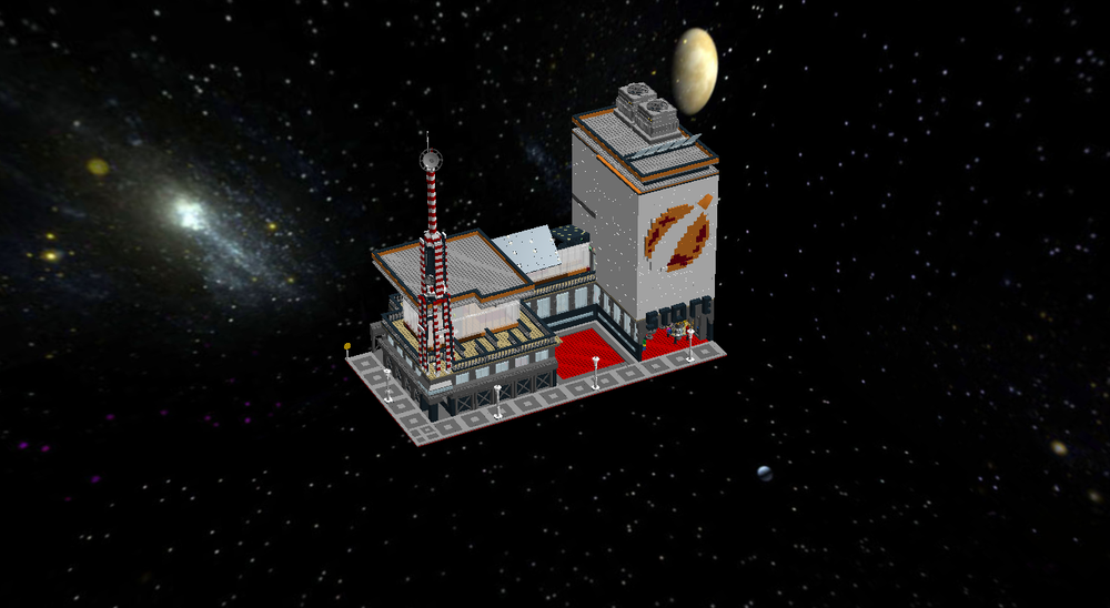 LEGO MOC Space 4D Ride by WaterBoi | Rebrickable - Build with LEGO