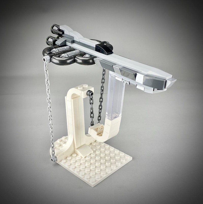 Lego Moc Sci Fi Speeder Tensional Integrity By Pasq67 Rebrickable