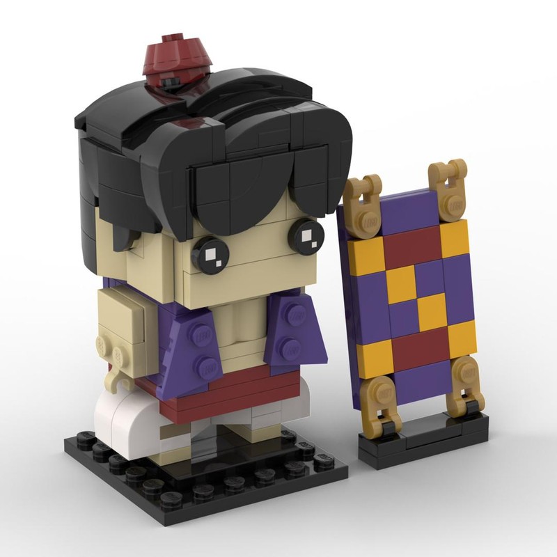 LEGO MOC Aladdin Brickheadz by custominstructions | Rebrickable - Build ...