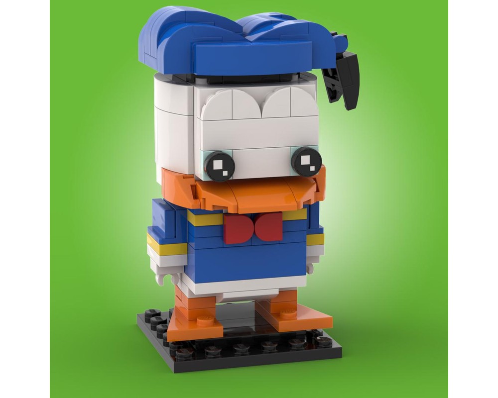 LEGO MOC Donald Duck Brickheadz by custominstructions | Rebrickable ...