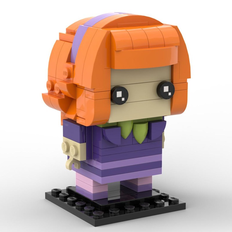 LEGO MOC Daphne - Scooby Doo Brickheadz by custominstructions ...