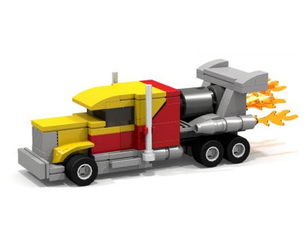 LEGO MOC Jet Truck by ren | Rebrickable - Build with LEGO