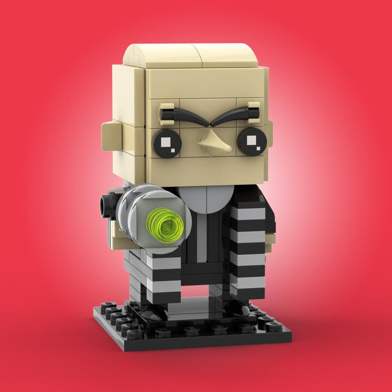 LEGO MOC Despicable Me Gru MOC Brickheadz by custominstructions ...
