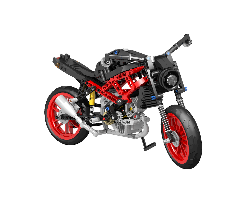LEGO MOC Suzuki SV650 by Hedgie | Rebrickable - Build with LEGO