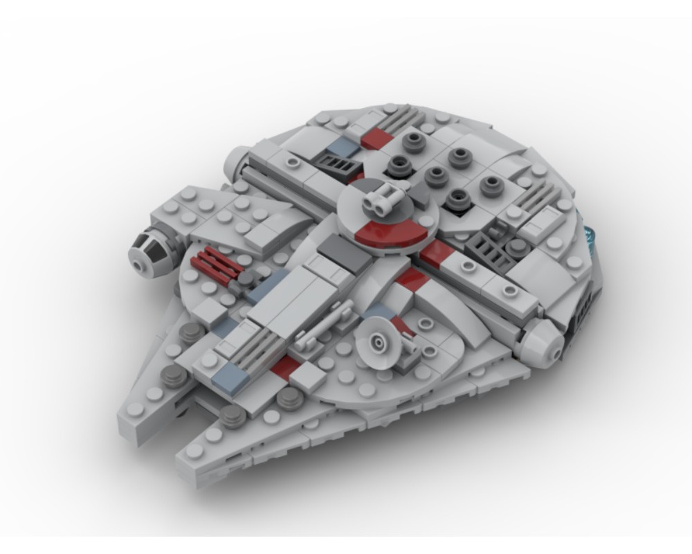 LEGO MOC Millennium Falcon (Midi-Scale) by Starshine | Rebrickable ...