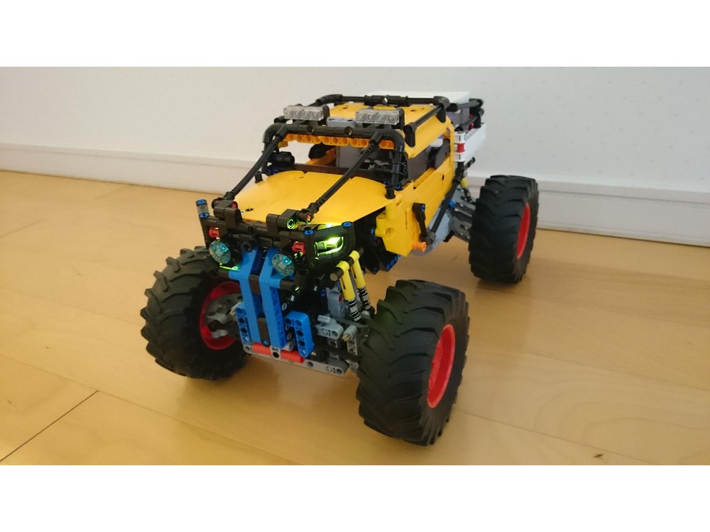 LEGO MOC XLmotor×3_4x4 X-treme off-roader by ArtHsgw.jp | Rebrickable ...