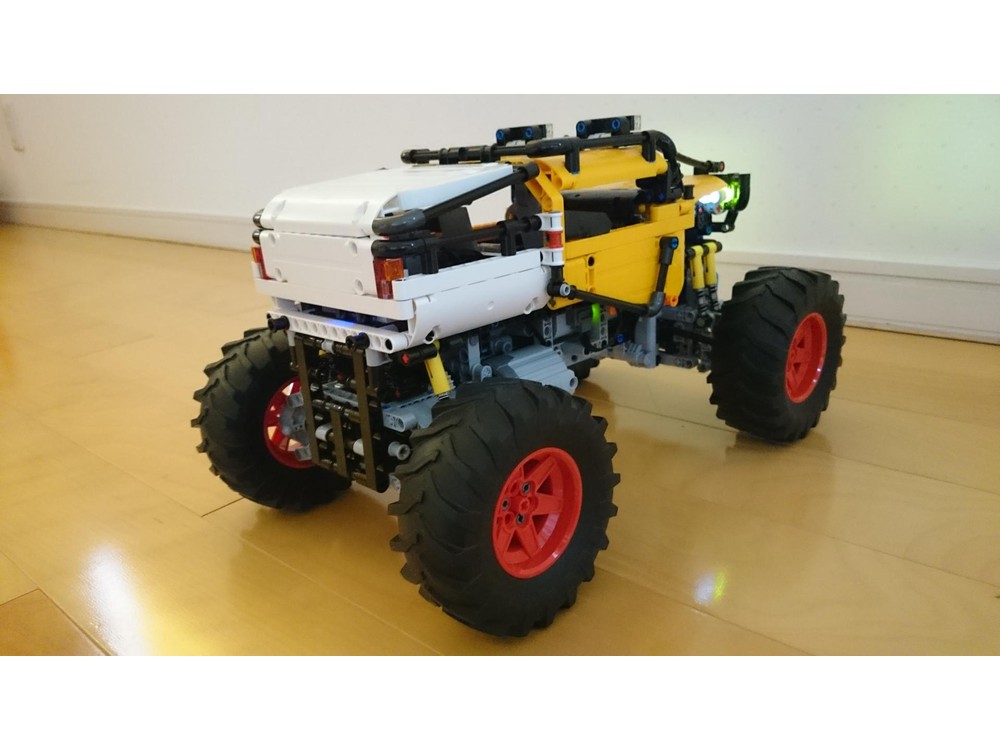 LEGO MOC XLmotor×3_4x4 X-treme off-roader by ArtHsgw.jp | Rebrickable ...
