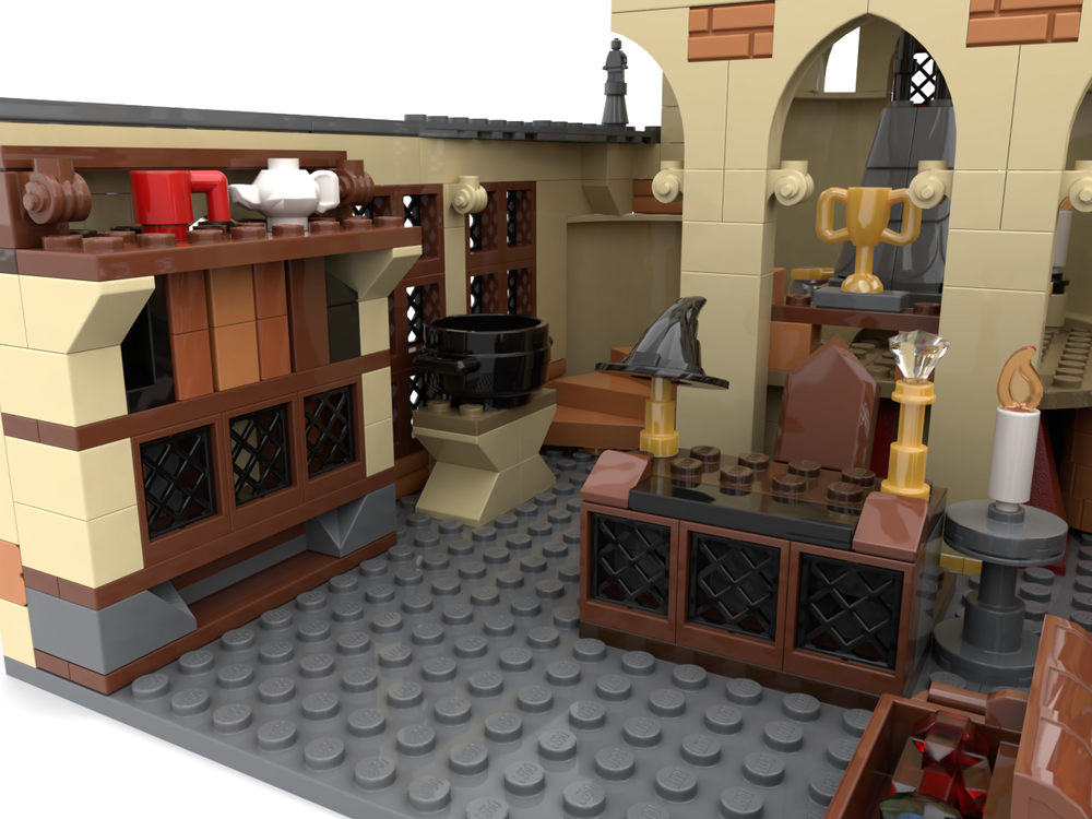 LEGO MOC 75954 Hogwarts - Dumbledore's Office by Nodrap | Rebrickable ...