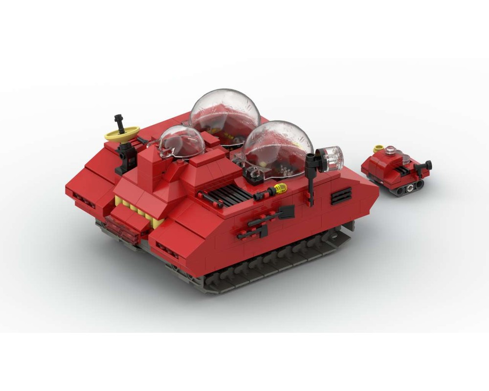 LEGO MOC Tintin "explorers on the moon" tank by MyKidisanAlien ...