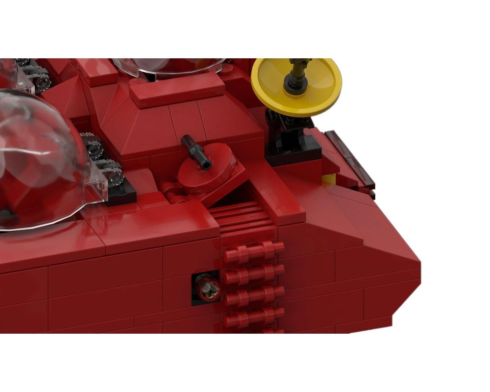 LEGO MOC Tintin "explorers on the moon" tank by MyKidisanAlien ...