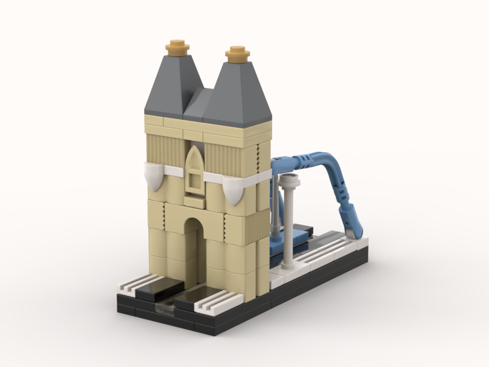 LEGO MOC An arch on a river by svetonio | Rebrickable - Build with LEGO