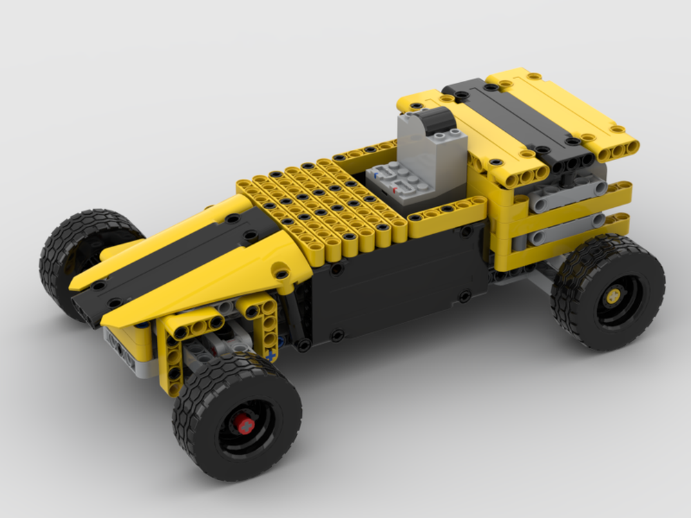 LEGO MOC RC Small Racer by DerSeb | Rebrickable - Build with LEGO