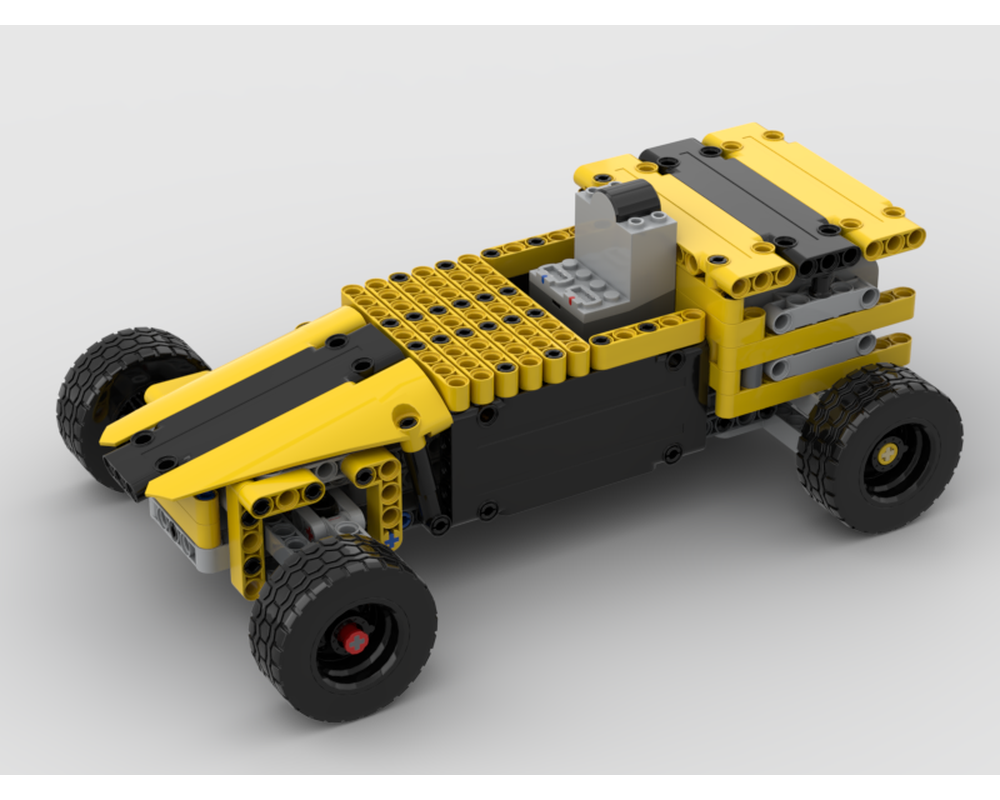LEGO MOC RC Small Racer by DerSeb | Rebrickable - Build with LEGO