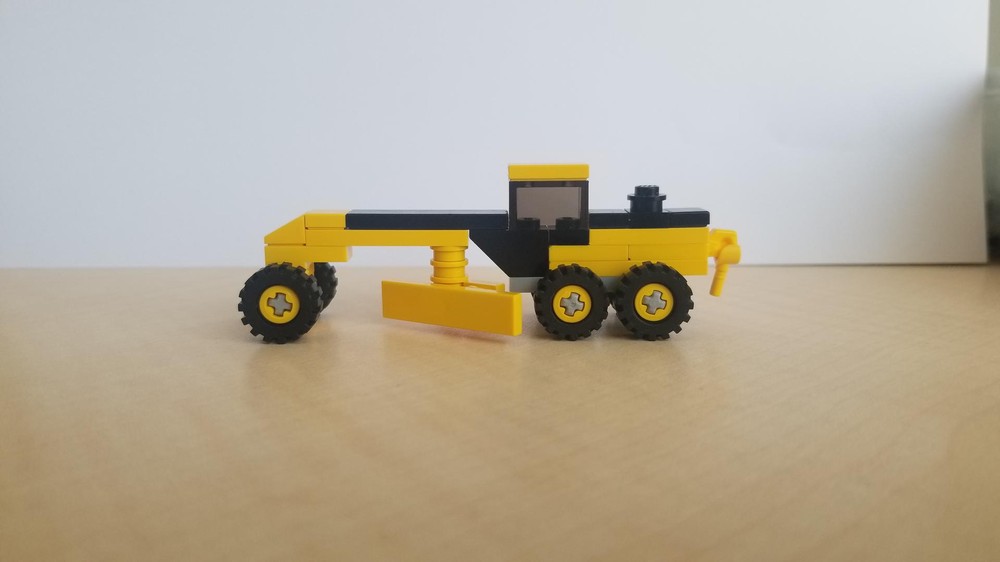LEGO MOC Caterpillar 140M Grader by fktech_lego | Rebrickable - Build ...