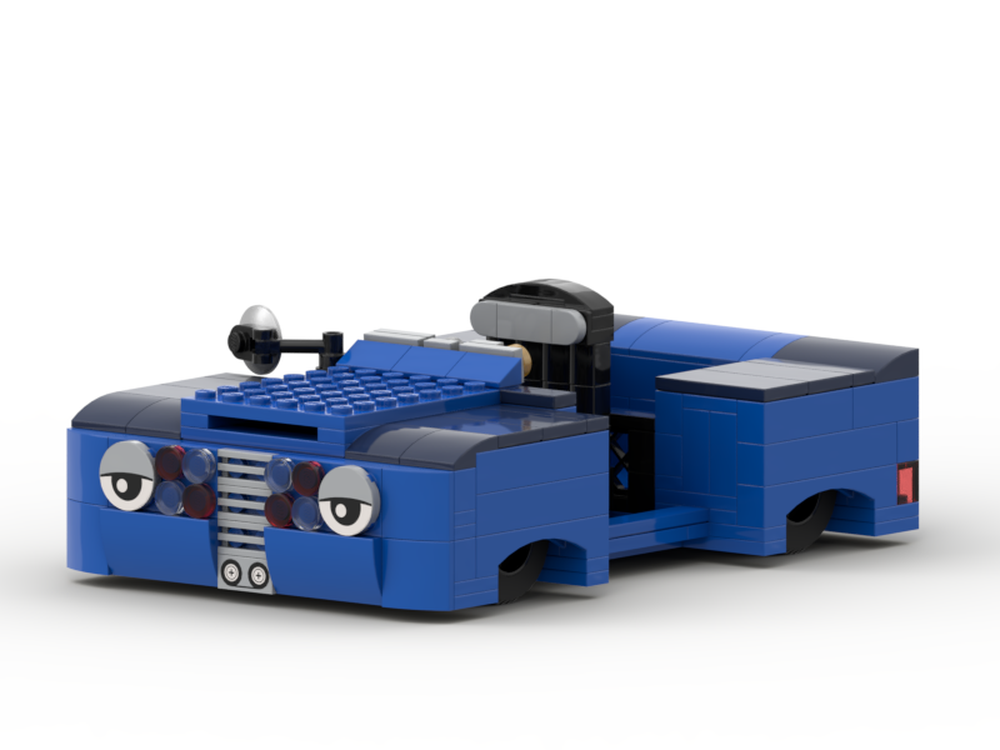 Lego Moc Blue Beach Cruiser By Bricksoul Rebrickable Build With Lego