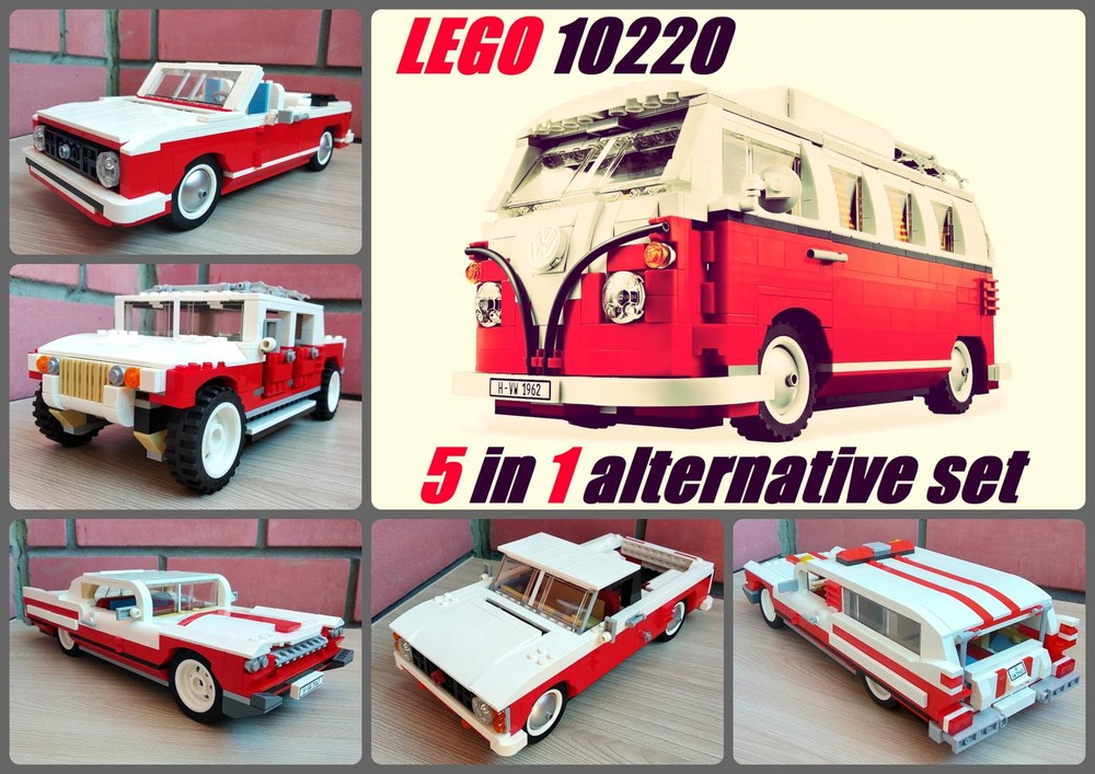 LEGO MOC 10220 5 in 1 Complete set by Kirvet | Rebrickable - Build with ...
