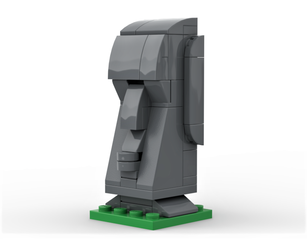 LEGO MOC Micro Moai by veyniac | Rebrickable - Build with LEGO