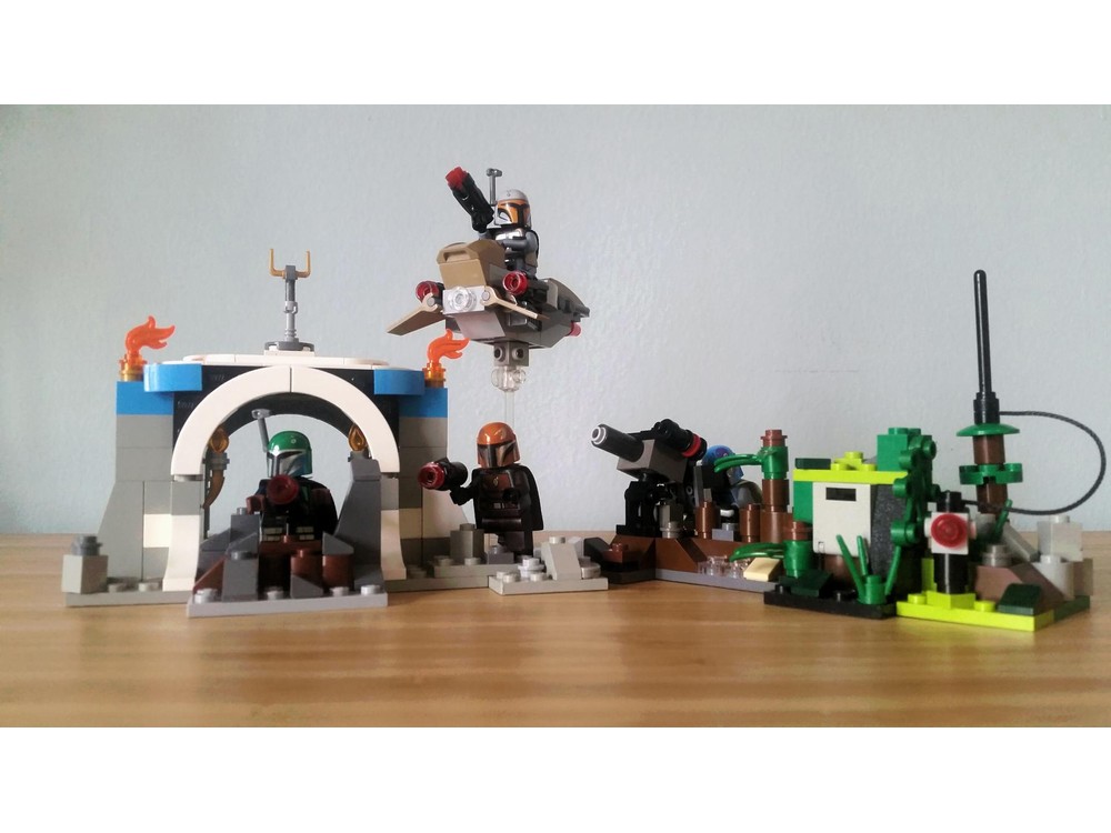 LEGO MOC Mandalorian Monastery and Outpost by OjiFukuro | Rebrickable ...