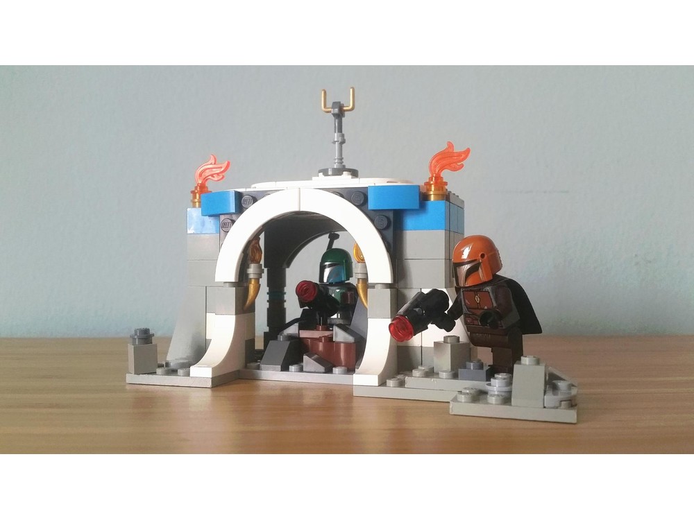 LEGO MOC Mandalorian Monastery and Outpost by OjiFukuro | Rebrickable ...