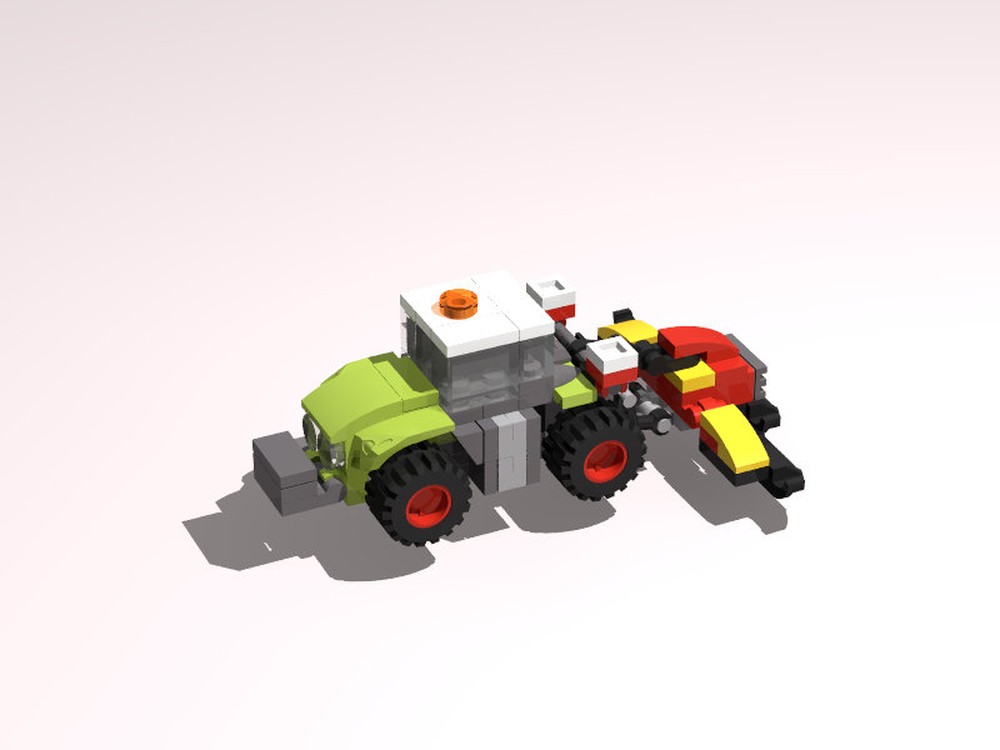 Lego Moc Mini Claas Xerion By Olegomocs Rebrickable Build With Lego