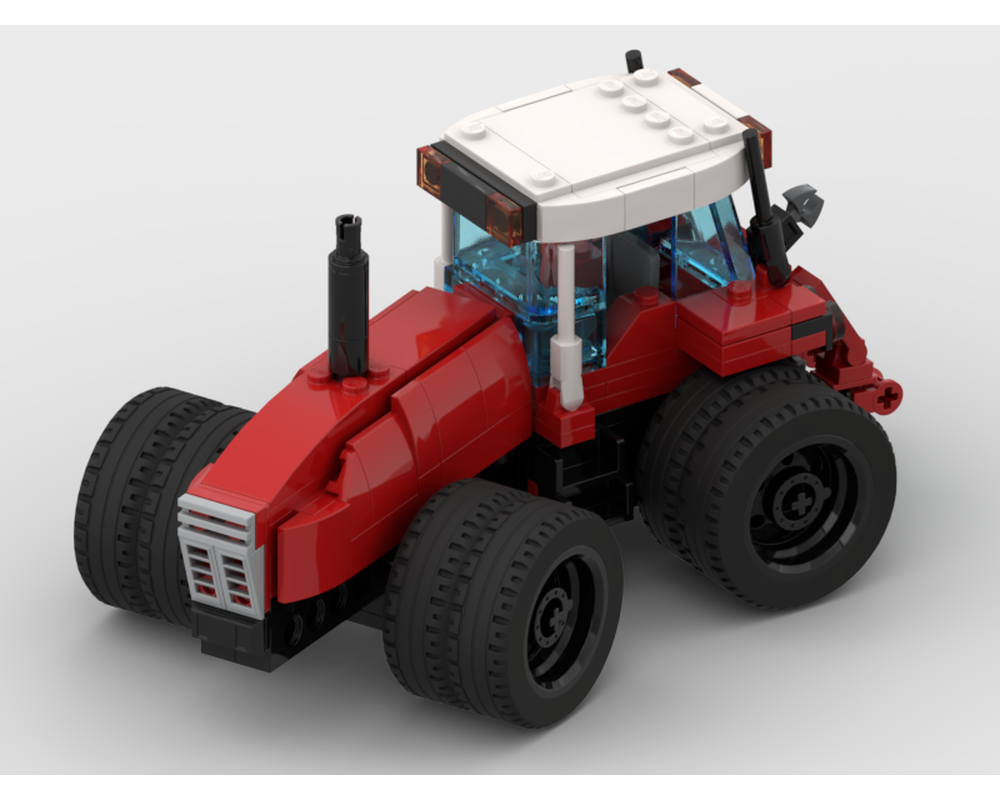 LEGO MOC Farm Tractors MOCs Series - Classic 2+2 Tractor inspired by IH 3588 "Anteater" by ...
